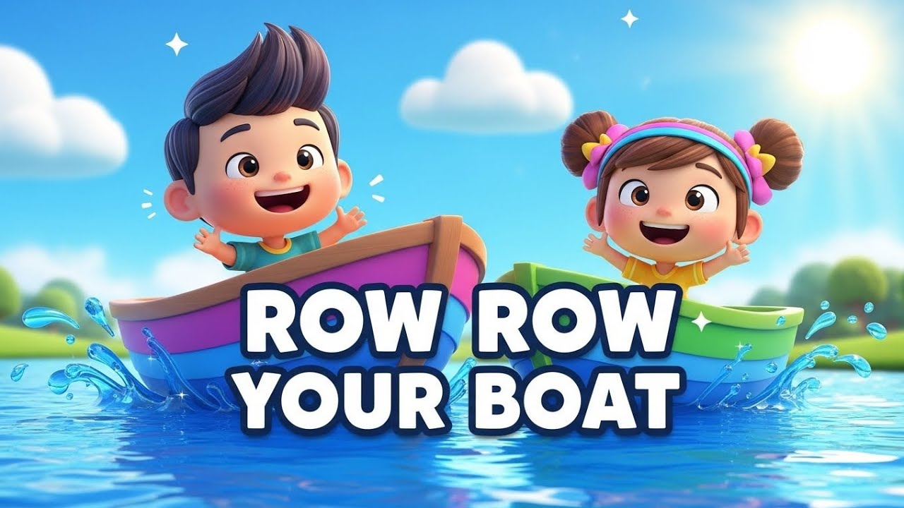 Row Row Row | Fun Nursery Rhyme - YouTube