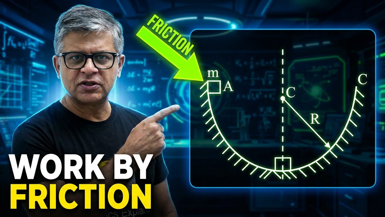 Non-Conservative Work & Friction | NEET MCQ Practice | Conceptual ...