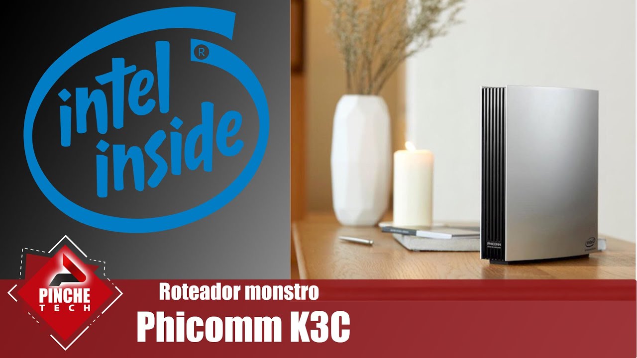 Phicomm K3C- Um roteador Incrível com processador Intel - YouTube