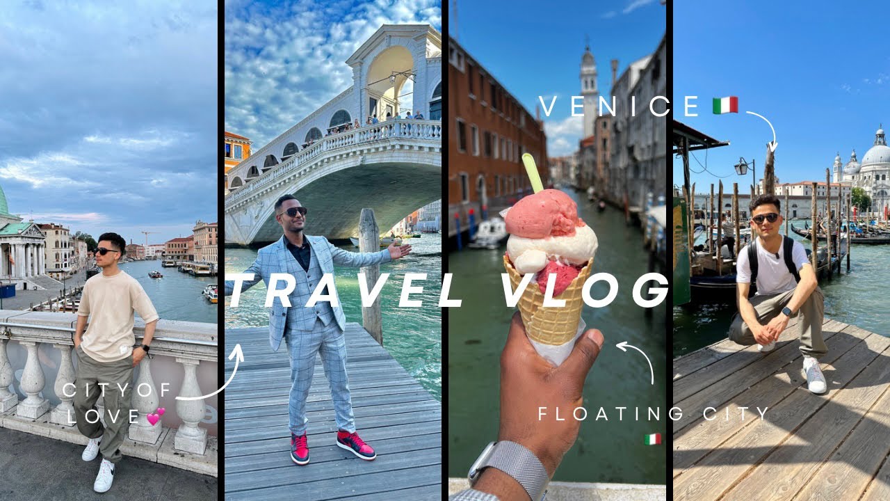 Travel vlog in the world’s floating city 🇮🇹 4K with (English subtitles ...