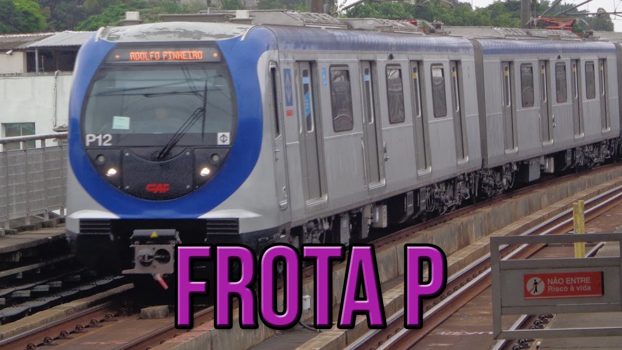 Frota P do Metrô de São Paulo - YouTube