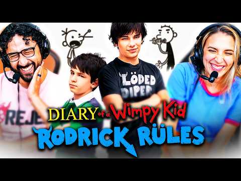 DIARY OF A WIMPY KID 2: RODRICK RULES REACTION!! First Time Watching!
