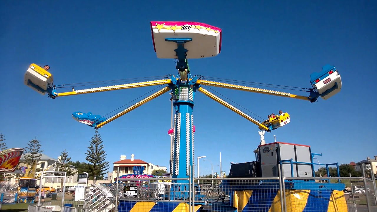 Matthew's First Ride on the Hurricane at Semaphore - YouTube