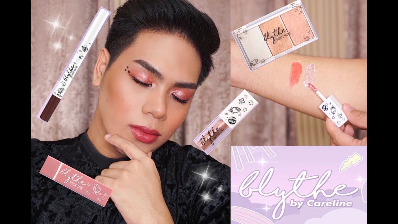 TESTING THE NEW BLYTHE COSMETICS (ANDREA BRILLANTES MAKEUP) - YouTube