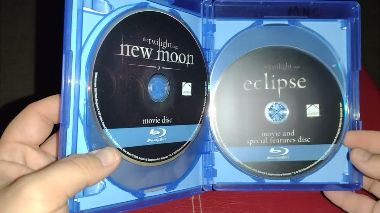 The Twilight saga Blu ray collection - YouTube