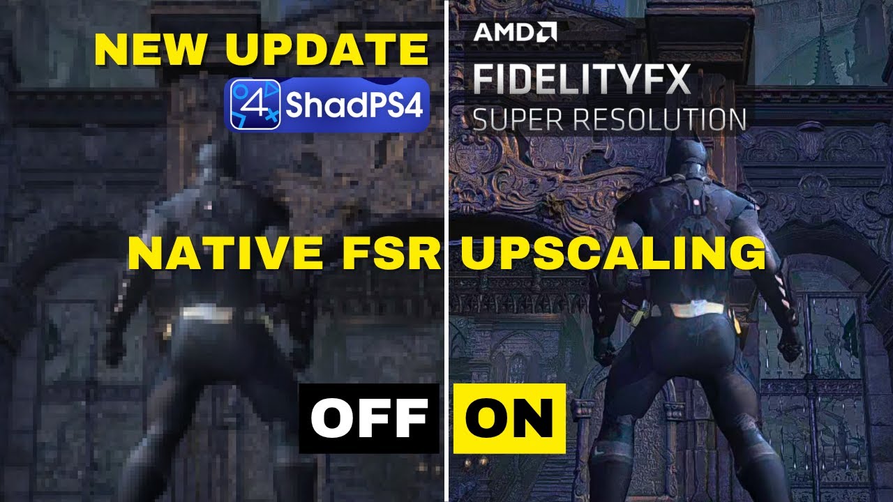 Bloodborne PC Native FSR Implementation! Comparison - SHADPS4 - YouTube
