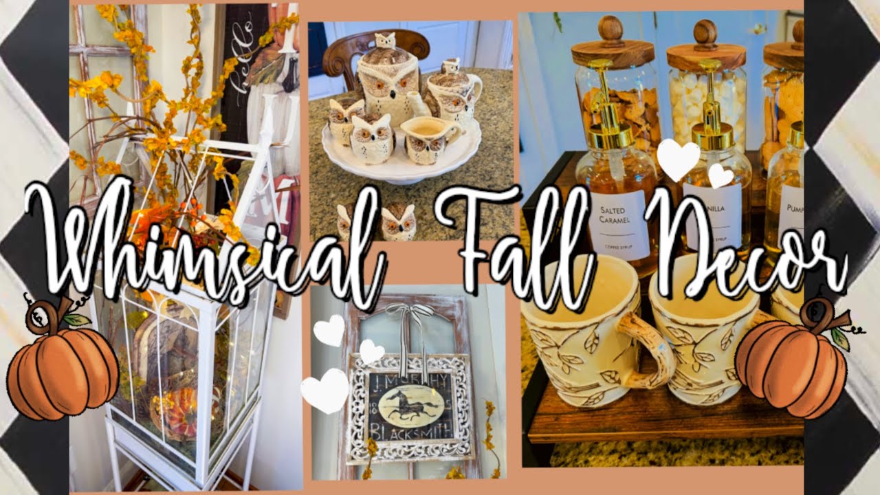 Whimsical Fall Decorating 2025 & Recent Decor Haul #decoratewithme # ...