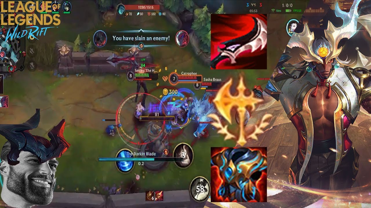 AATROX (SEASON 12) THE GIGATROX IS ON FIRE - Build Gameplay - YouTube