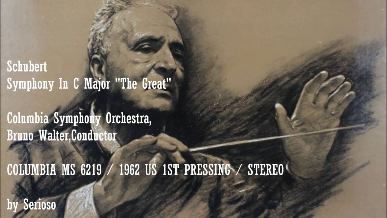 Schubert, Symphony No 9 The Great, Bruno Walter,cond - YouTube
