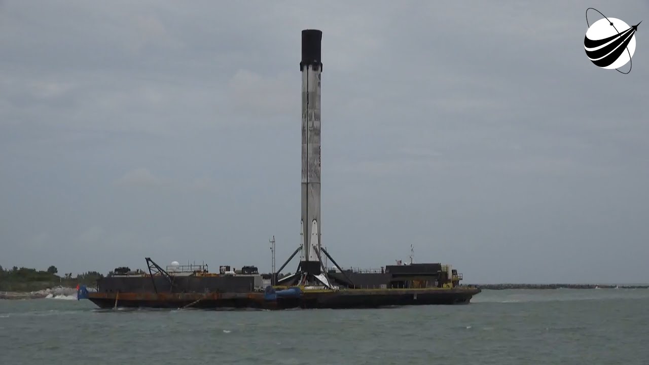 SpaceX - Return To Port - DM2 - B1058 - 4K 06-02-2020 - YouTube