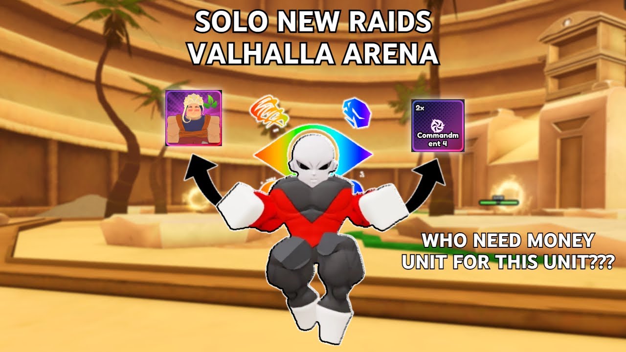 New Raid Act 6 VALHALLA ARENA (Gray/Jiren) | Roblox Anime Last Stand ...