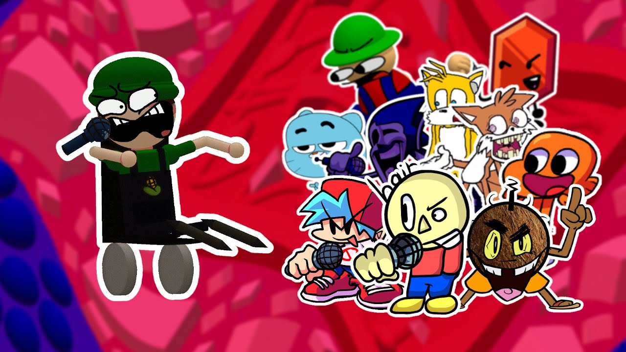 FNF INTERDIMENSIONAL BUT EVERYONE SINGS IT - YouTube