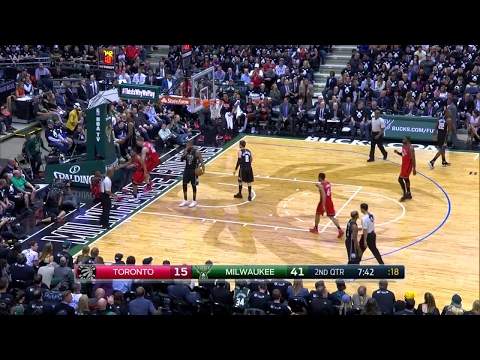 Quarter 2 One Box Video :Bucks Vs. Raptors, 4/20/2017 12:00:00 AM
