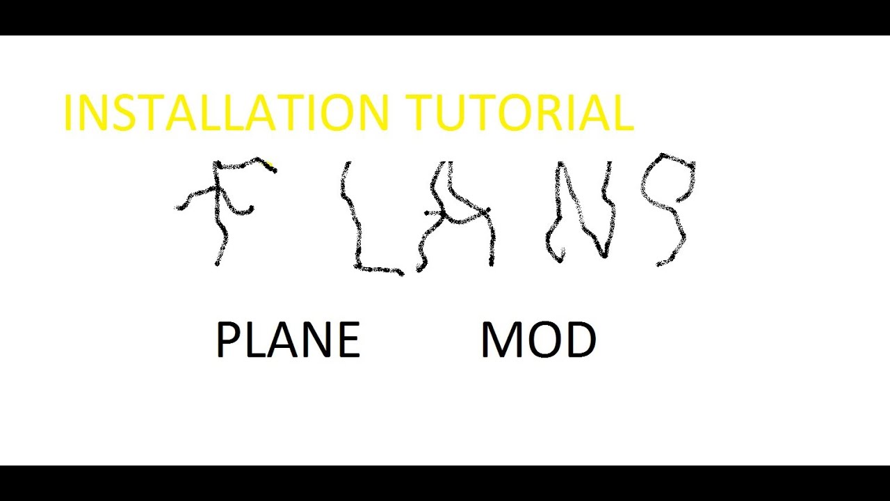How to install Flans Plane Mod for Minecraft 1.4.7 - YouTube