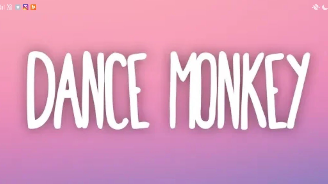 Tones and I ( Dance Monkey) lyrical Video - YouTube