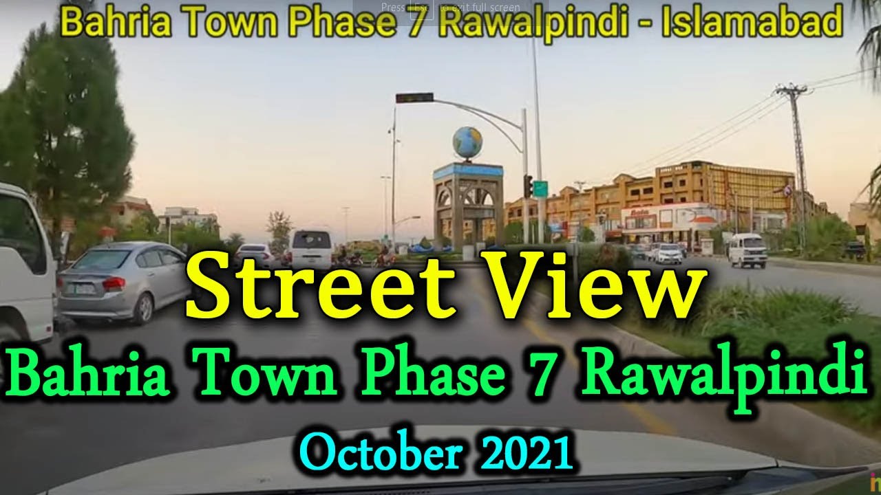 Bahria Town Phase 7 Rawalpindi | Islamabad - October 2021 - YouTube
