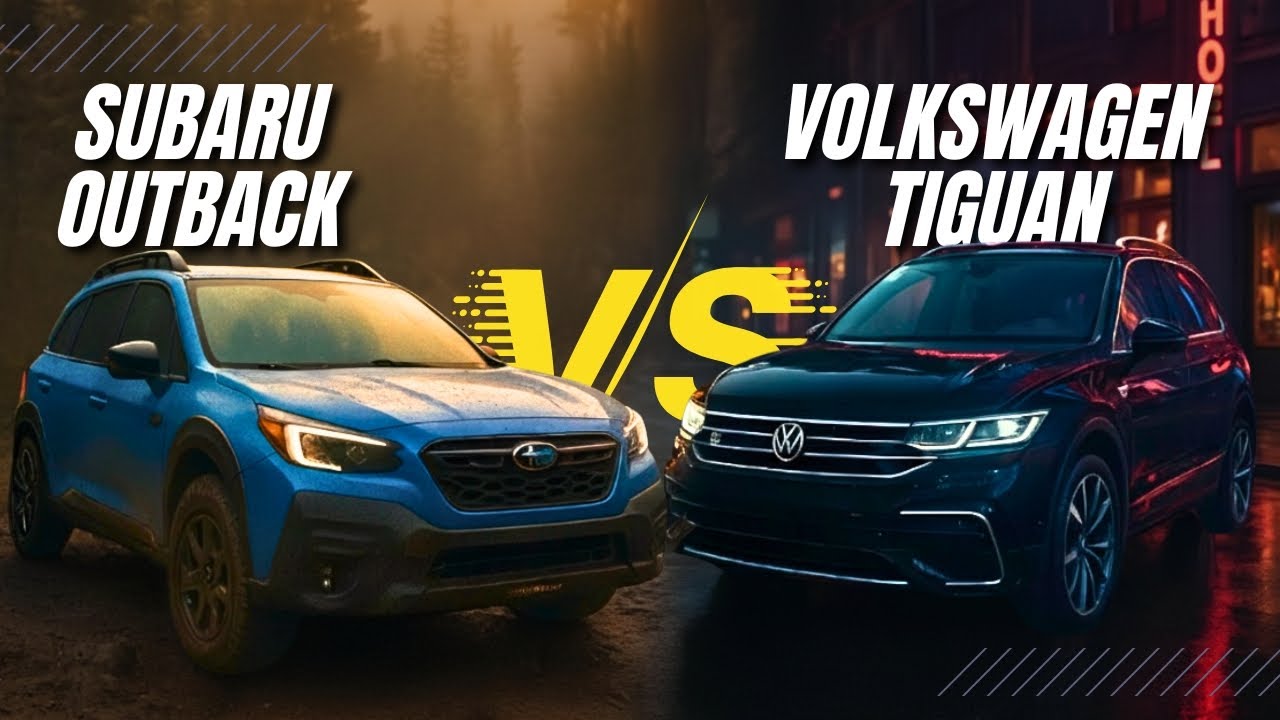 Subaru Outback vs Volkswagen Tiguan: Cross-over Comfort & Capability ...
