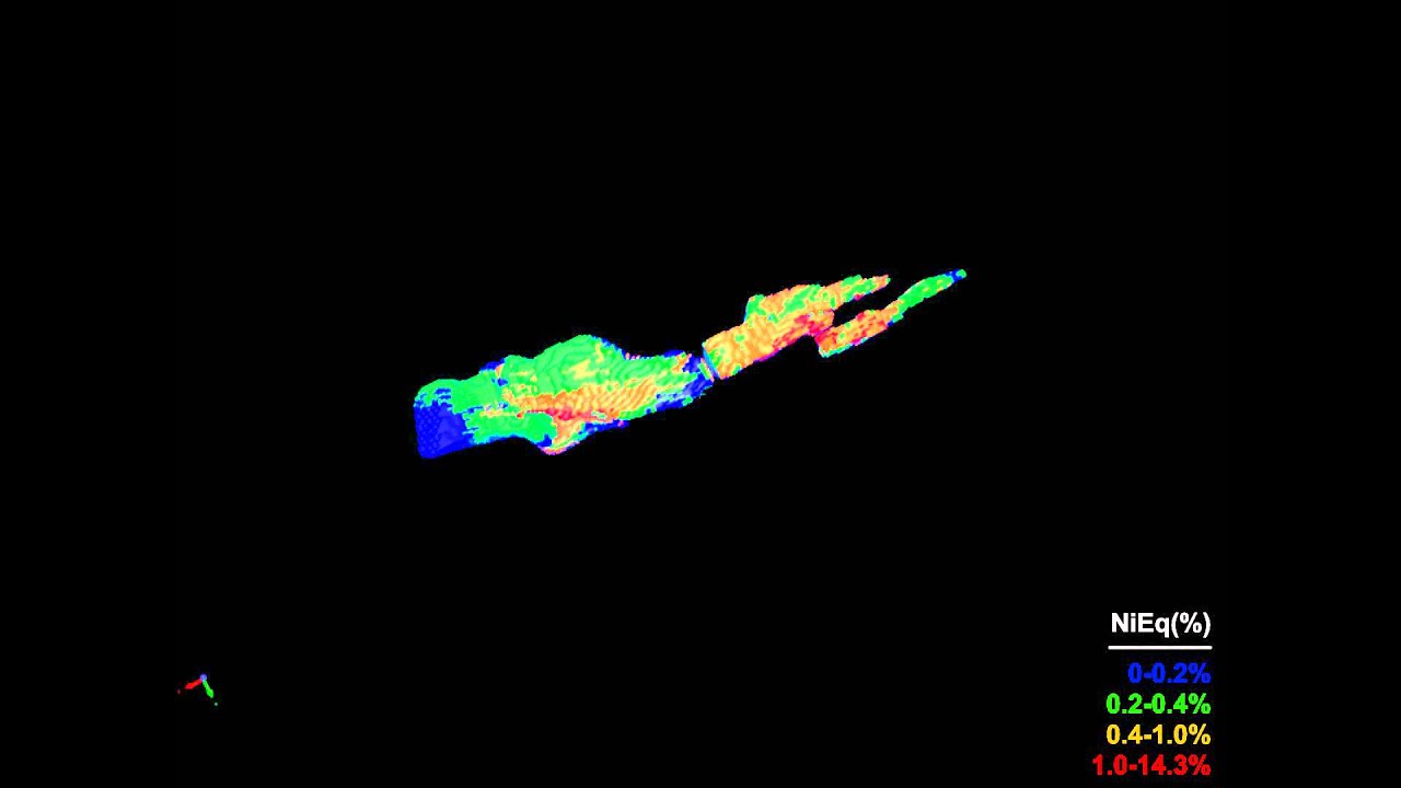 3D Geological Block Model (Plan View) - YouTube