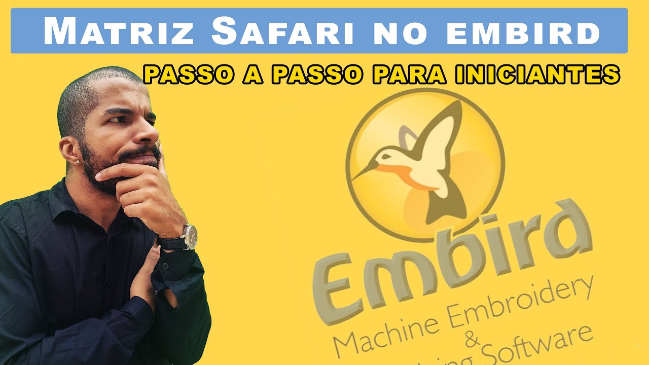 LIVE 02 - Matriz Safari em Pontos Leves no Embird - YouTube