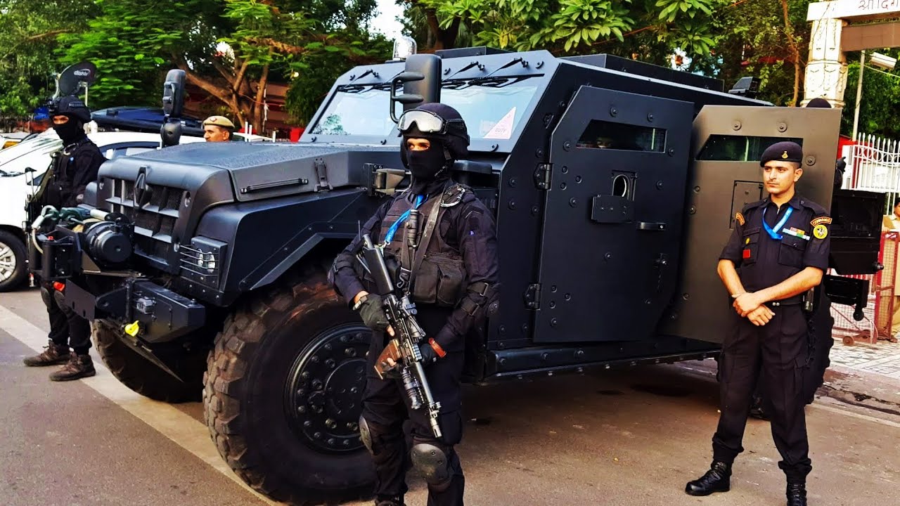 National Security Guard Commandos Conducting Anti Terror Drills - YouTube