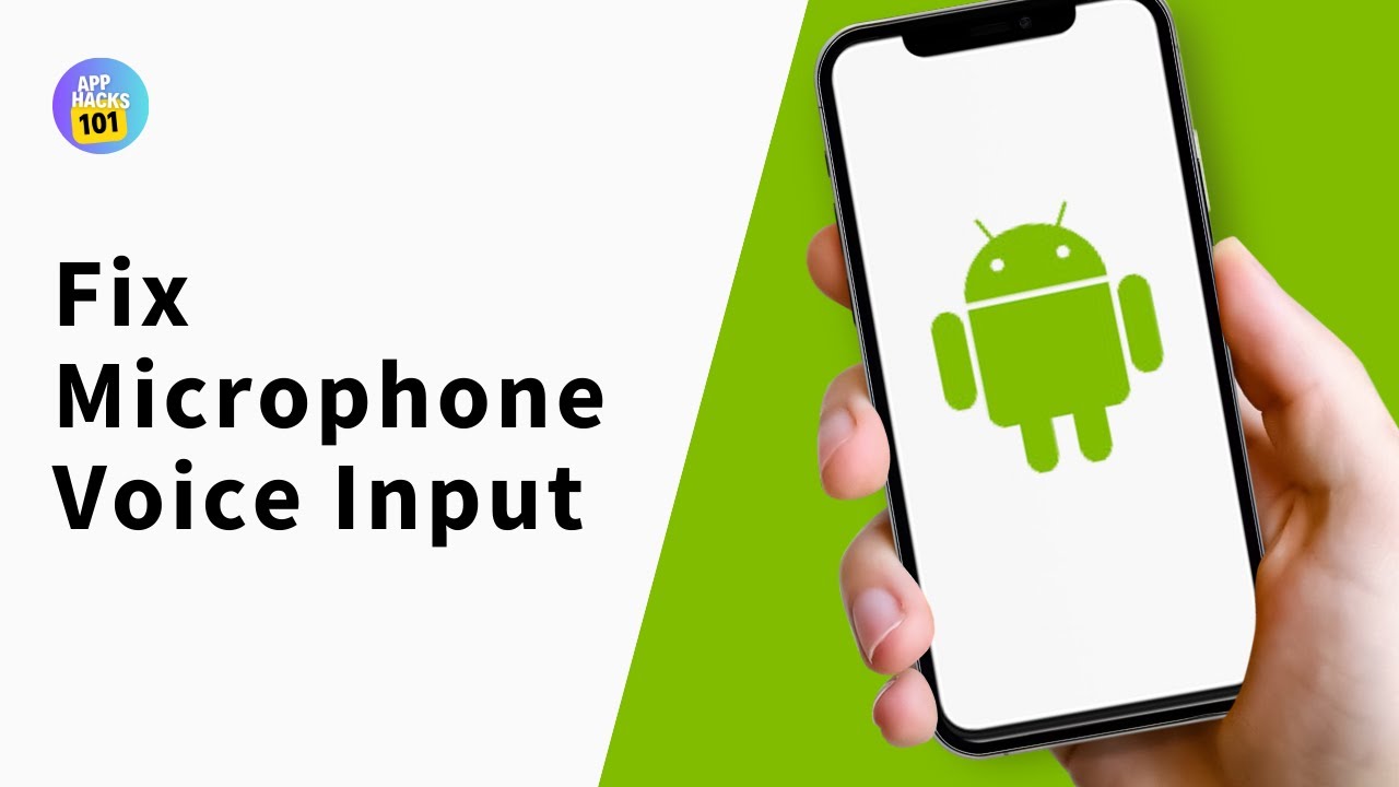 How to Fix Microphone Voice Input on Android - YouTube