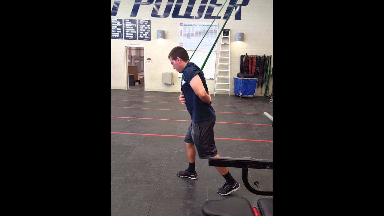 Banded Bully Stretch (Shoulder Distraction) - YouTube