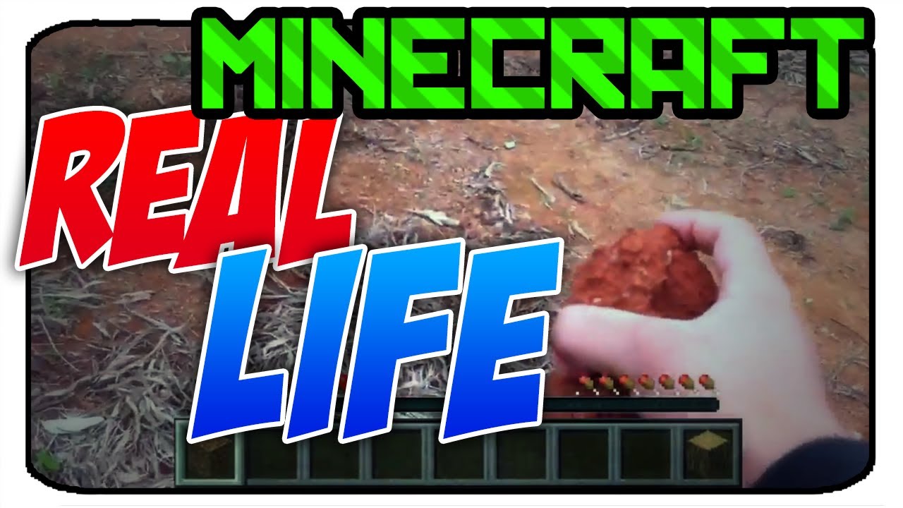 Minecraft VIDA REAL (REAL LIFE) - YouTube