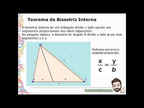 TEOREMA DA BISSETRIZ INTERNA - YouTube