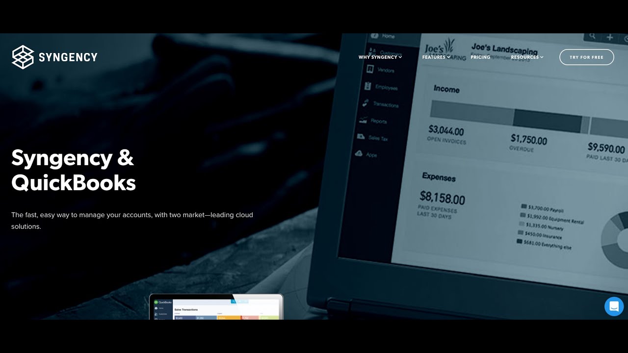 Syngency – QuickBooks walkthrough - YouTube