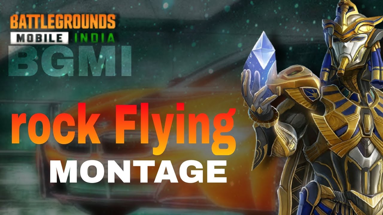 BGMI ROCK fly montage || agent gaming || ️ - YouTube