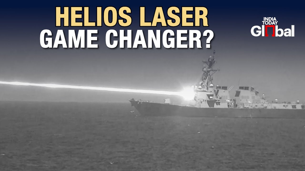 US Navy’s HELIOS Laser Weapon: A Game-Changer in Modern Warfare? - YouTube
