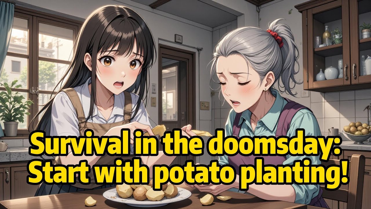 Survival in the doomsday: Start with potato planting! - YouTube