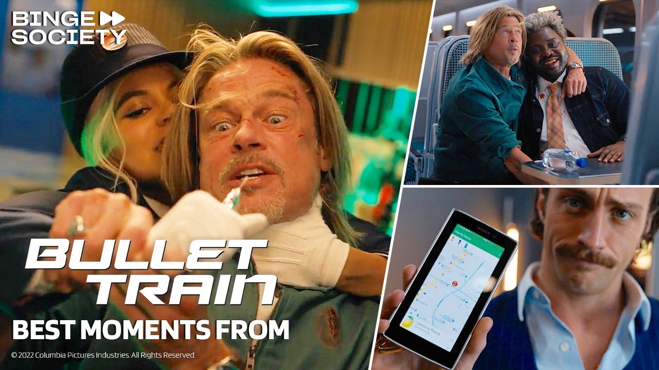 BEST MOMENTS: Bullet Train (2022) - YouTube