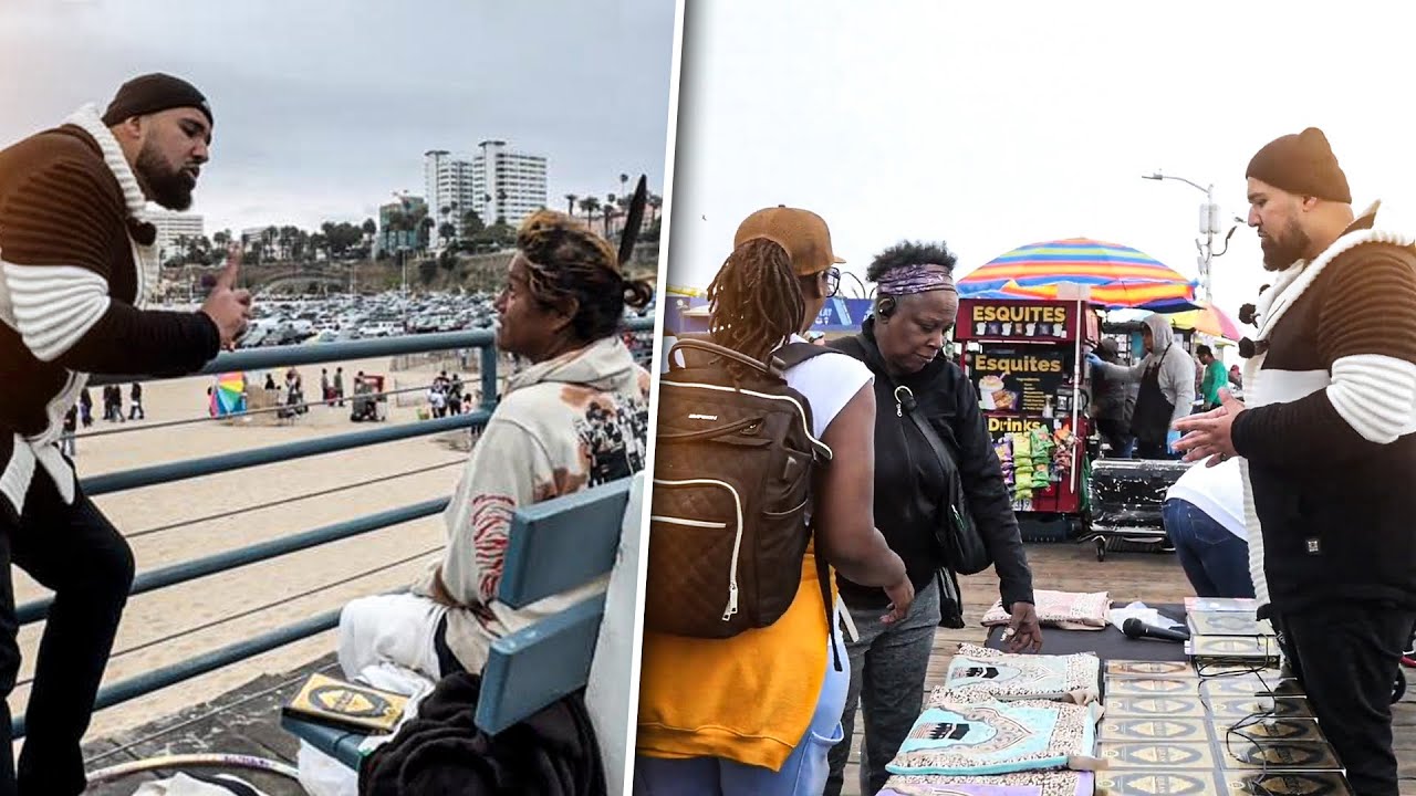 Homeless Man Converts To Islam & Many Americans Learn About Allah - YouTube