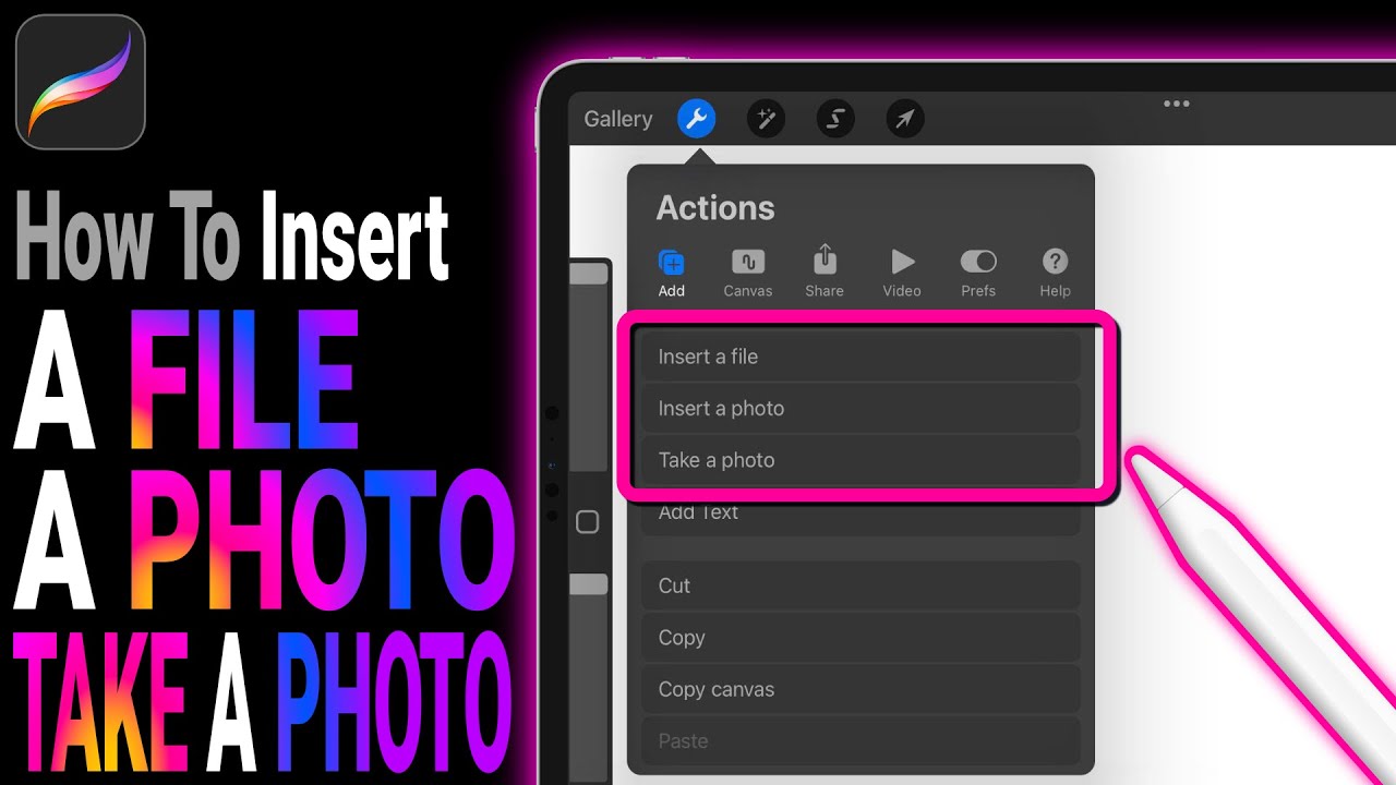 How To Use Insert A File Insert A Photo And Take A Photo In Procreate how-to-use-insert-a-file-insert-a-photo-and-take-a-photo-in-procreate