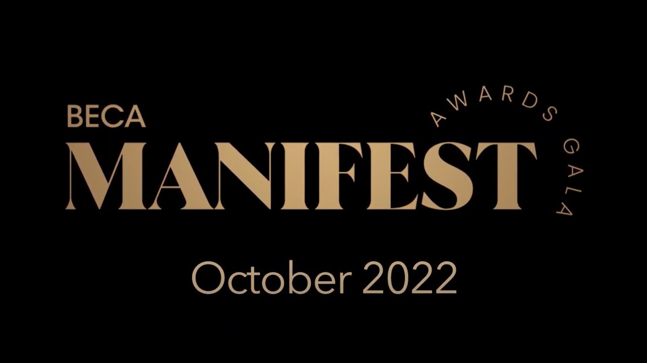 BECA's Inaugural Manifest Awards Gala Highlights - YouTube