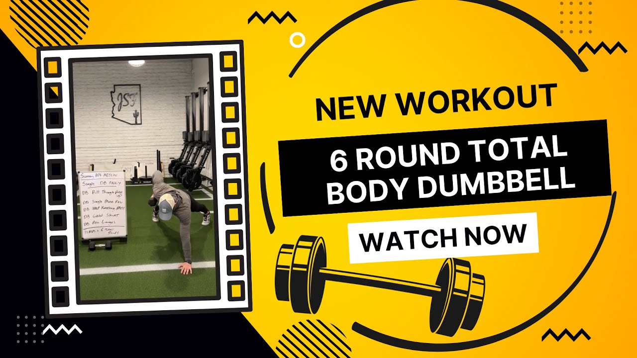 How Long Will it Take You to Complete this 6 Round Dumbbell Workout ...