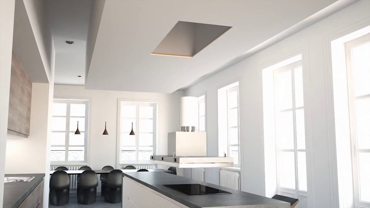 Novy Pure'line plafondunit installatie - YouTube