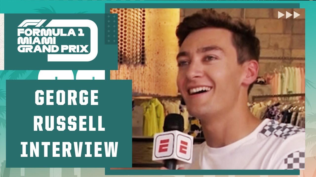 George Russell on expectations for the F1 Miami Grand Prix - YouTube