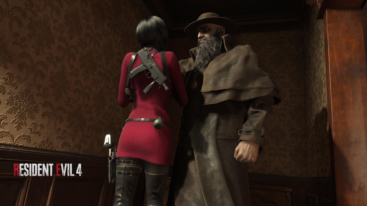 Flee from the villagers - Resident Evil 4 REMAKE SEPARATE WAYS DLC ...