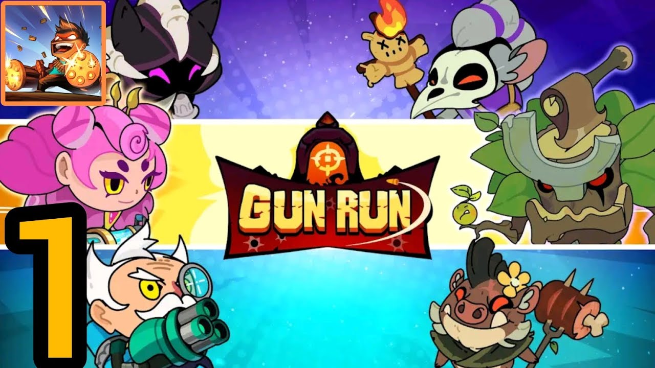 Gun Run : Auto Shooting Sniper Gameplay Walkthrough Part 1 | Android ...