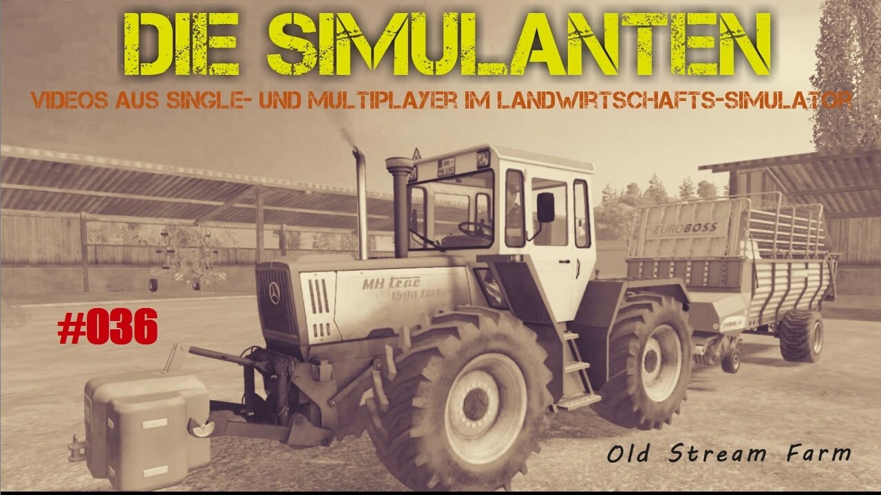 LS 17 - Let´s Play - Multiplayer - Old Stream Map #036 - häckseln mit ...