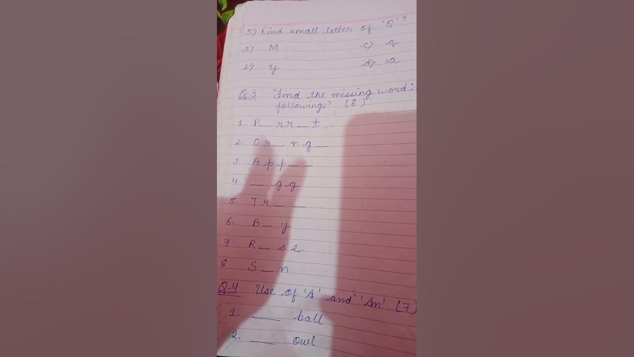 English Worksheet For Ukg Class YouTube english-worksheet-for-ukg-class-youtube