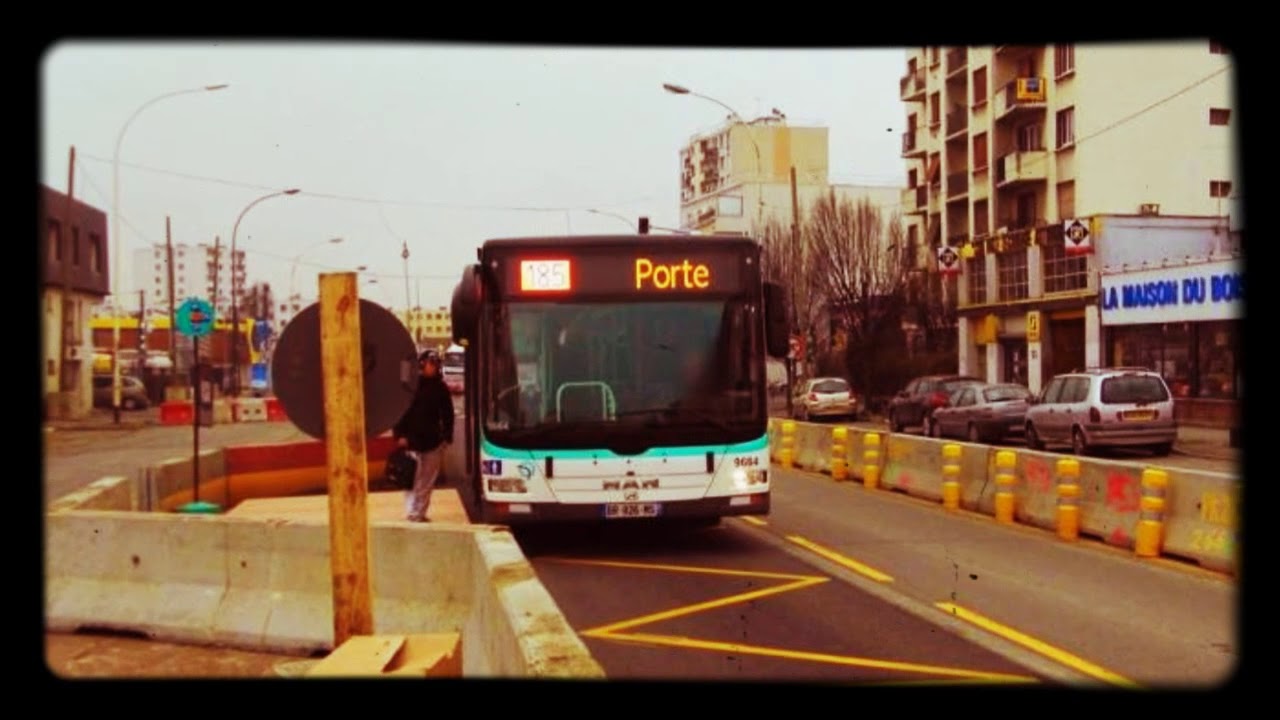 BUS 185 RATP - YouTube