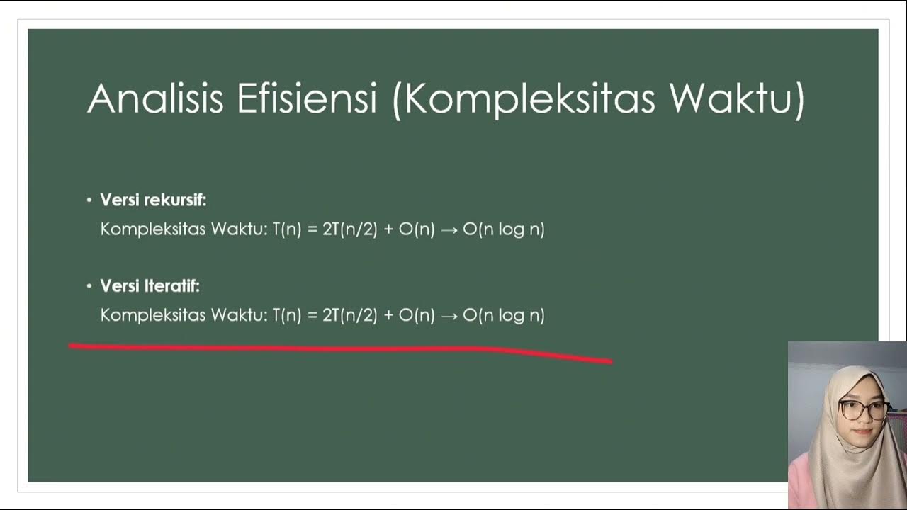TUBES ANALISIS KOMPLEKSITAS ALGORITMA_ SORTING: QUICK SORT - YouTube