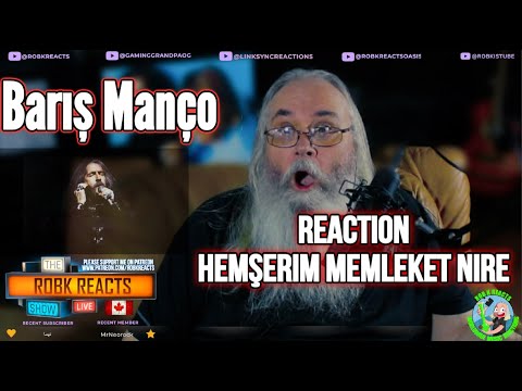Barış Manço Reaction - Hemşerim Memleket Nire | First Time Hearing - Requested
