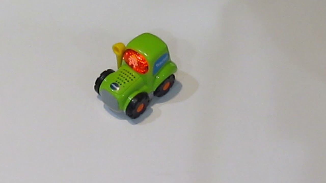 VTech Go! Go! Smart Wheels Green Tractor Sound Demo - YouTube