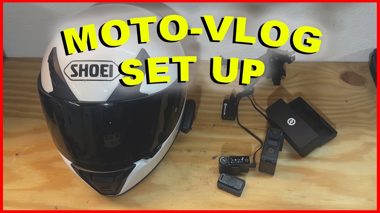 Moto-Vlog Set Up With Budget Microphone - YouTube