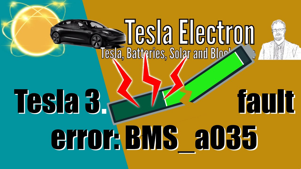 Tesla Model 3 Battery Fault - BMS_a035 - YouTube