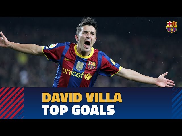 David Villa Fcb Wallpaper